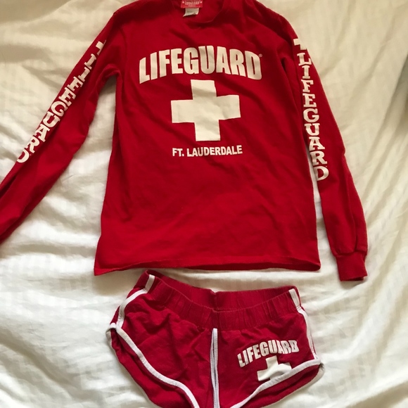 Tops | Fort Lauderdale Lifeguard Outfit | Poshmark